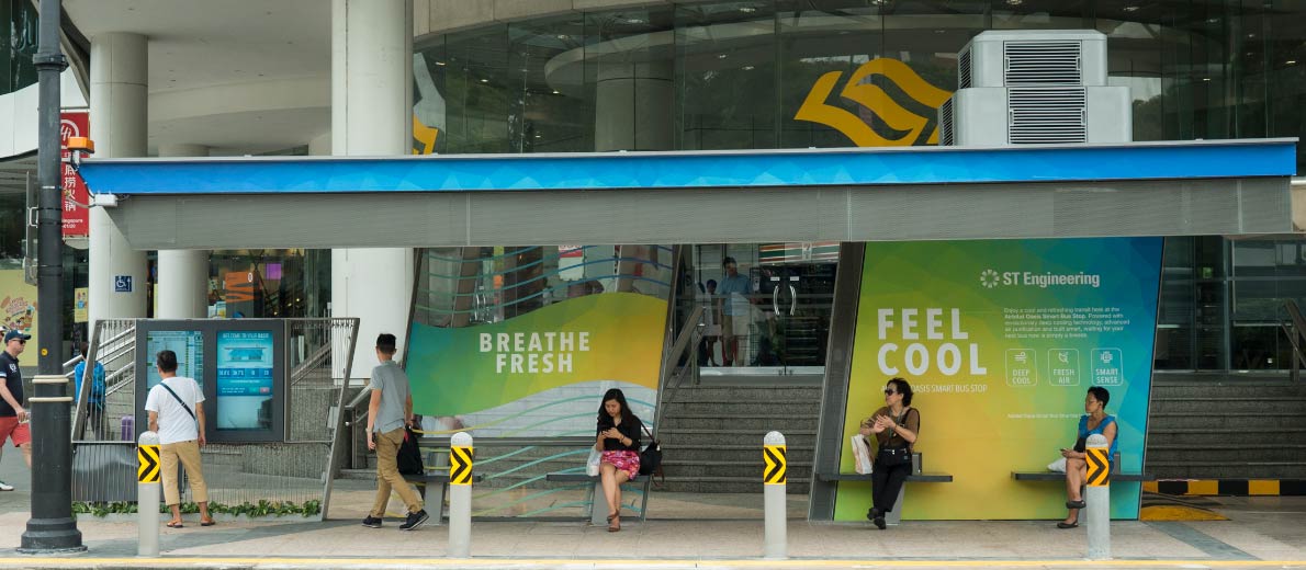 Feeling the Heat? This Bus Stop Keeps You Cool — and Safe - Temasek